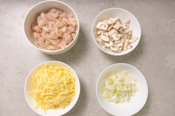 Creamy Chicken Julienne with Mushrooms (Step-By-Step Recipe)
