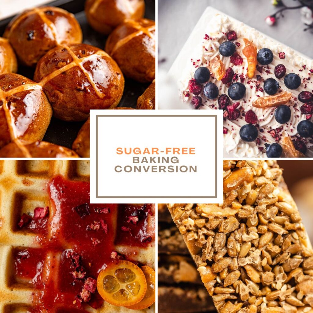 Sugar-Free Baking Conversion (With Printable Chart) - FoodyWise
