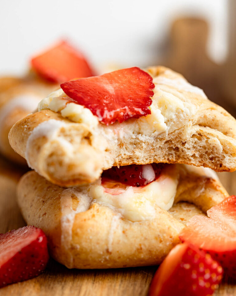 Danish Pastries With Cream Cheese (Sugar-Free Recipe) - FoodyWise